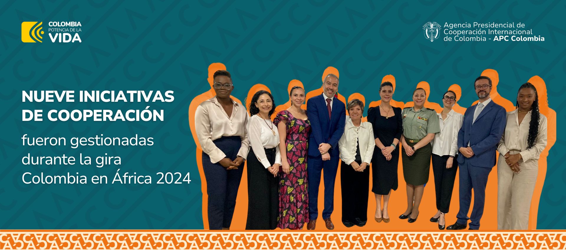 Nueve iniciativas de cooperación fueron gestionadas durante la gira Colombia en África 2024 ...